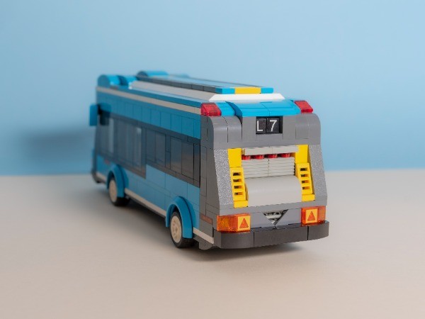 LEGO MOC City Liner Bus by Maufol | Rebrickable - Build with LEGO