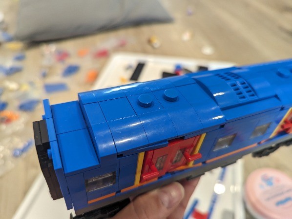 LEGO MOC Class 450 Desiro 4-Carriage EMU Train in South West Trains ...