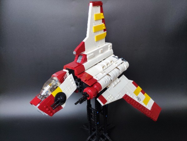 LEGO MOC RHO-class transport shuttle by LeslieLee | Rebrickable - Build ...