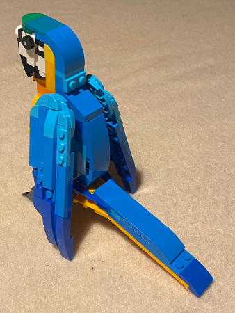LEGO MOC Eastern Rosella parrot by legham | Rebrickable - Build with LEGO