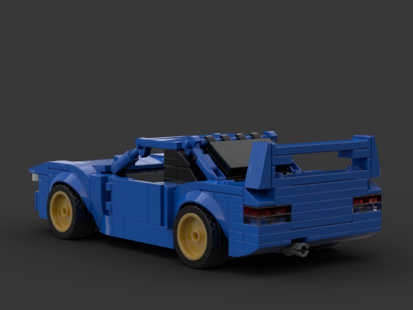 LEGO MOC Subaru WRX 22B by 6th gear | Rebrickable - Build with LEGO