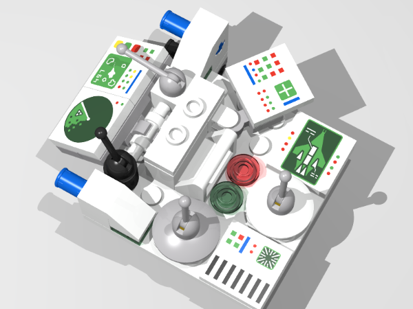 LEGO MOC Stingray: Deep space explorer. (Very) Alternate build for ...