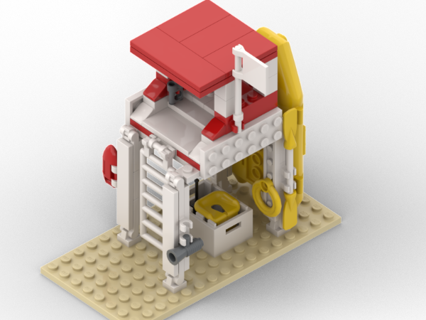 LEGO MOC Coast lifeguard beach rescue team by Feviur | Rebrickable ...