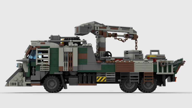 LEGO MOC Apocalyptic apocalypse-style transporter by 蓝呱呱呱呱 ...