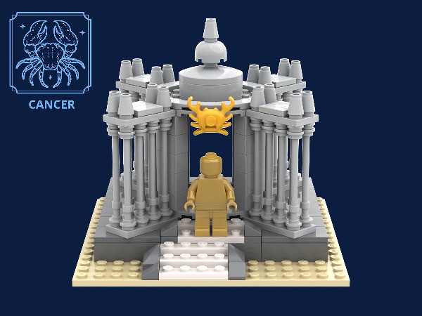LEGO MOC the 6 temples of the zodiac (Aries, Taurus, Gemini, Cancer ...