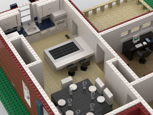 LEGO MOC Mid-Century/Modern Ranch/Rambler Style Home by Stoffles ...