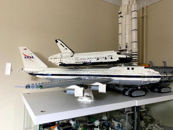 LEGO MOC NASA Boeing 747 SOFIA by DamoB by DamoB | Rebrickable - Build with LEGO