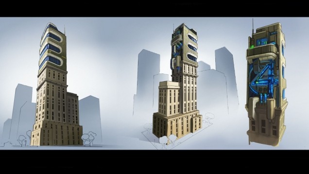 LEGO MOC Modular Baxter Building - Fantastic Four Tower by Bucktopus ...