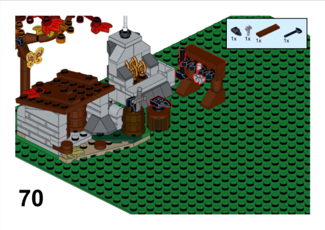 LEGO MOC CAMOUFLAGED OUTPOST by SONNIK | Rebrickable - Build with LEGO