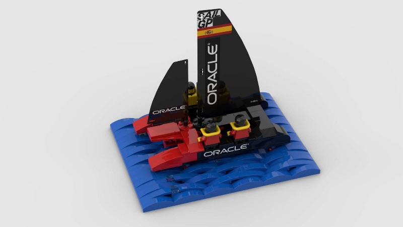 LEGO MOC SailGP foil by fcarrasco | Rebrickable - Build with LEGO