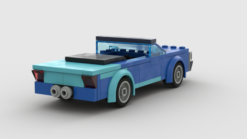 LEGO MOC 80s Summer car [ FREE ] by BT_studios | Rebrickable - Build ...