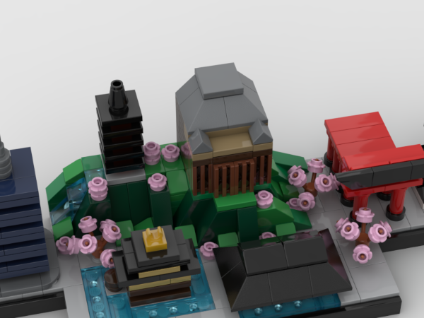 LEGO MOC-202184 Kyoto Skyline by Skyline_Lover | Rebrickable - Build ...