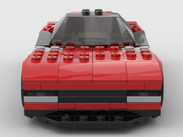 LEGO MOC 76895 Ferrari Testarossa by NJDesign | Rebrickable - Build ...