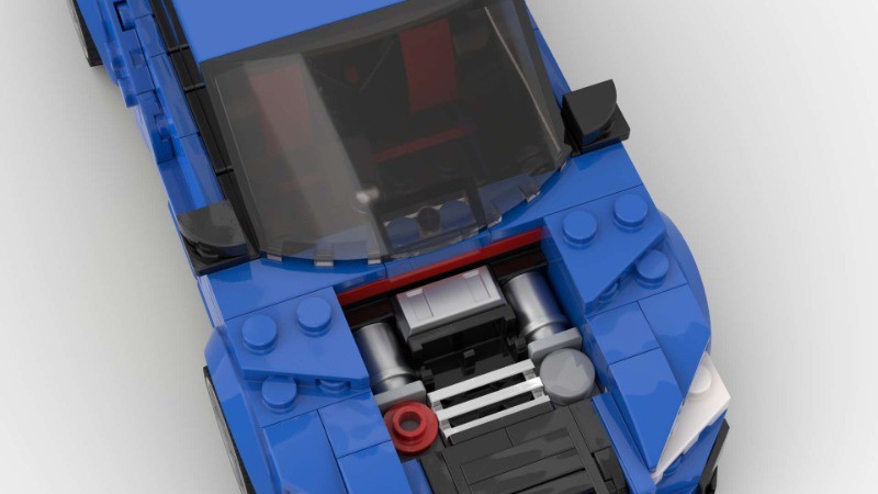 LEGO MOC Subaru WRX STI by JosHakam | Rebrickable - Build with LEGO