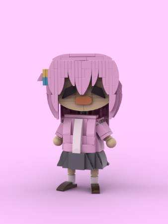 LEGO MOC Bocchi the Rock chibi by Teckbricks | Rebrickable - Build with ...