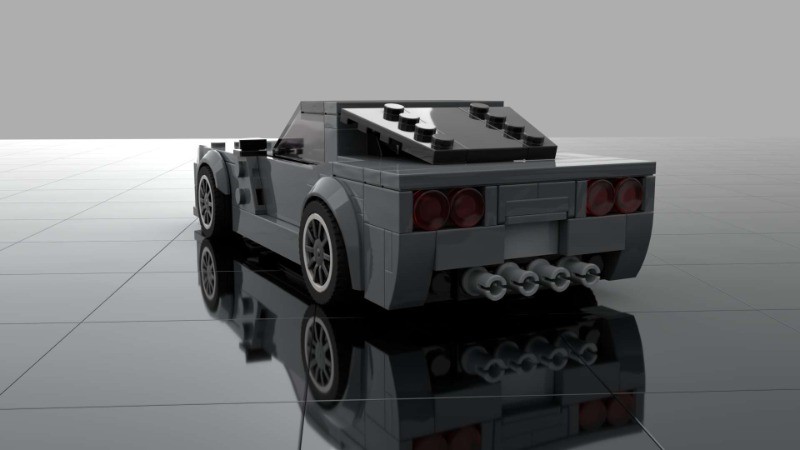 LEGO MOC chevrolet c6 z06 by super_builders | Rebrickable - Build with LEGO