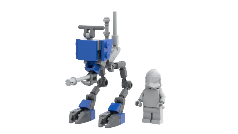 LEGO MOC-160514 501st AT-RT (Minifigure Scale) by BrickForge ...