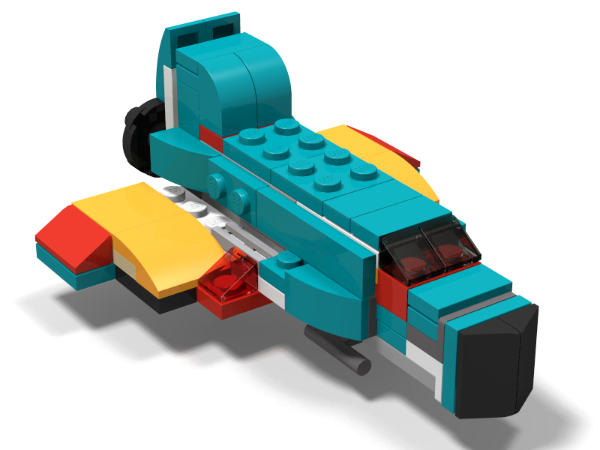 LEGO MOC lego 31101 space shuttle and moon buggy by Twinbricks2 ...