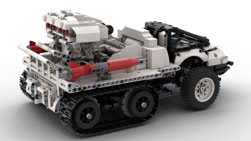 LEGO MOC GI JOE Snowcat by FPJ | Rebrickable - Build with LEGO