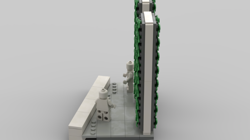 LEGO MOC Vertical Greenspace by Futurism_Lego | Rebrickable - Build ...