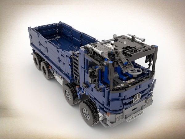LEGO MOC Lego Technic 8x4 Mercedes Actros Dump Truck by Antoineddp ...