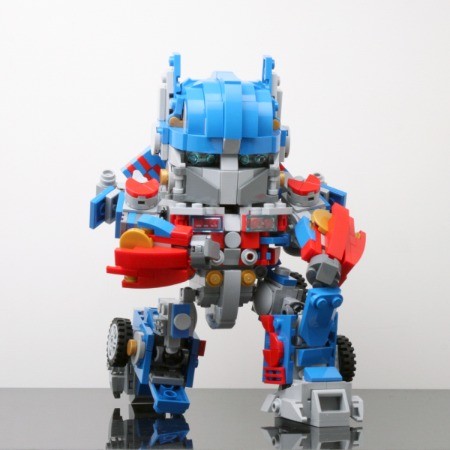 LEGO MOC OPTIMUS PRIME-TRANSFORMERS by choi_dambaek | Rebrickable ...