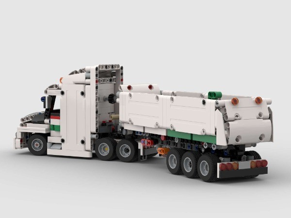 LEGO MOC 42167 Tipper Trailer by Little_Thomas | Rebrickable - Build ...