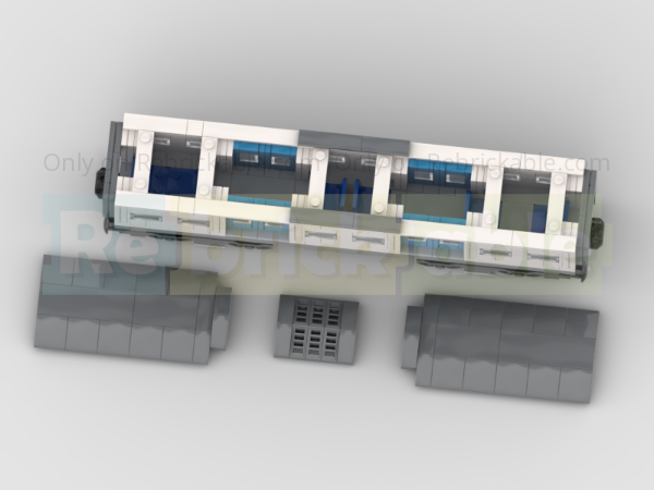LEGO MOC-151929 Class 700 Desiro City 8-Carriage EMU Train In ...