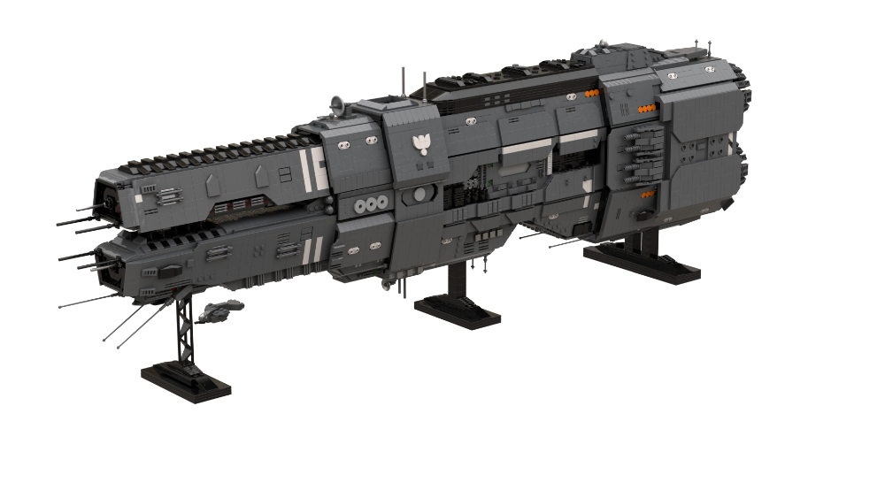 LEGO MOC Artemis-Class Battlecruiser - UNSC Artemis Agrotera by ...