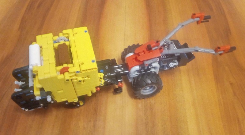 LEGO MOC Round Baler for Single-Axle Tractor by Larsagri | Rebrickable ...