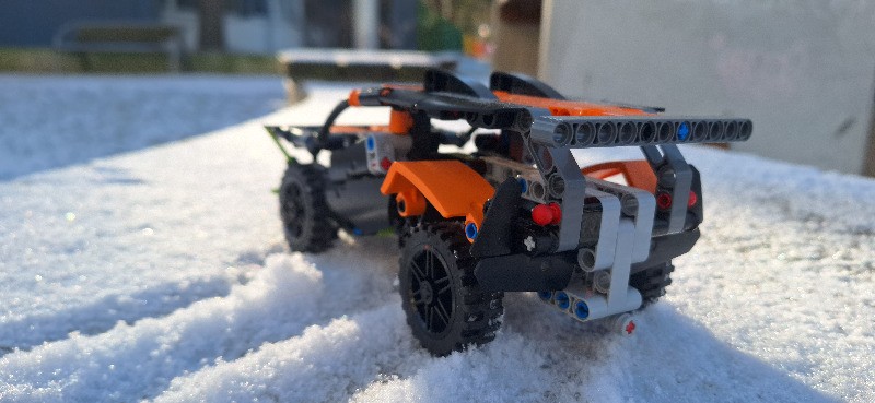 LEGO MOC 42166 Rallye Car 2.0 by Løøse | Rebrickable - Build with LEGO