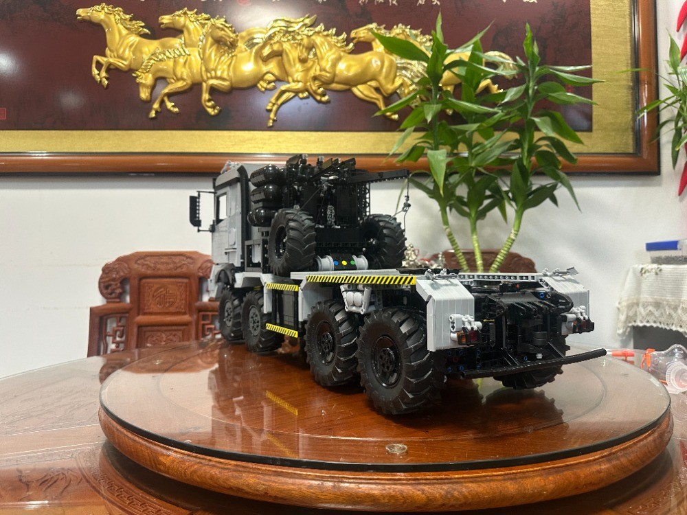 LEGO MOC Mercedes-Benz Military Truck -Arocs 8x8 4663 white&black by ...