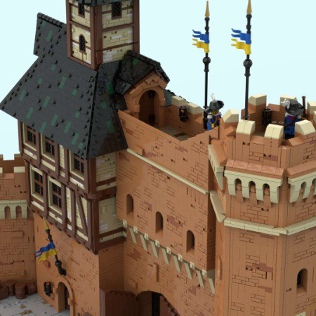 LEGO MOC City Gates by BennoBas | Rebrickable - Build with LEGO