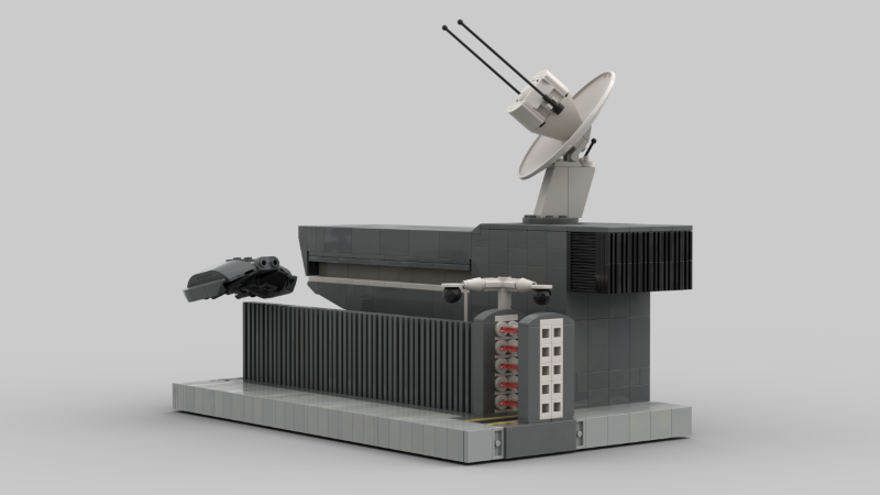 LEGO MOC Transmission station by Futurism_Lego | Rebrickable - Build ...