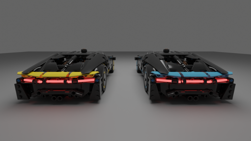 LEGO MOC-152153 Bugatti Chiron - 42151 Alternate by C3technic ...