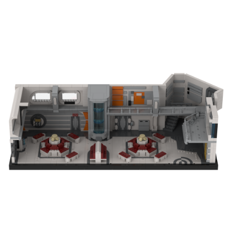 LEGO MOC Halcyon Atrium Center by __tm31__ | Rebrickable - Build with LEGO