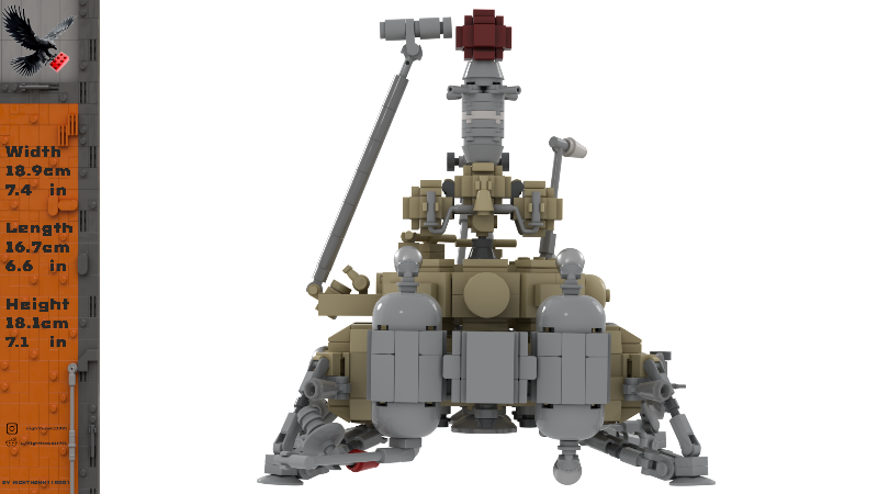 LEGO MOC Luna MSRV Collection 1:20 (Soviet Moon Sample Mission) by ...