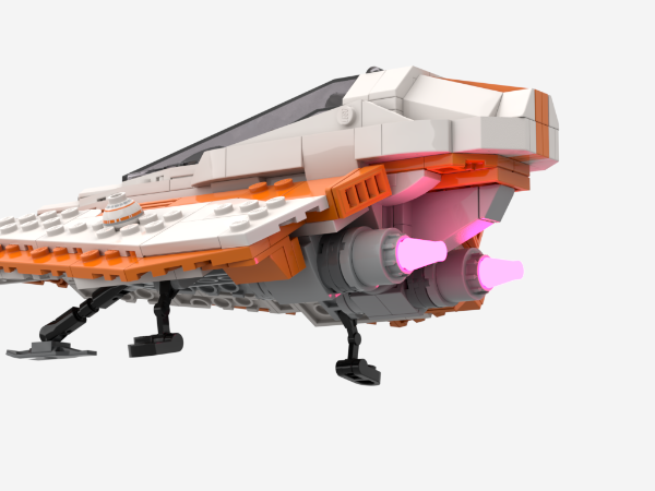 LEGO MOC Delta 7C Aethersprite Starfighter (Djen Marro) by Gs_Bricks ...