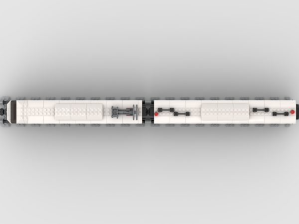 LEGO MOC Intercity train by ZPC | Rebrickable - Build with LEGO