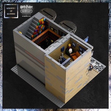 LEGO MOC Diagon Alley: Ollivanders & Scribbulus Modular by ...