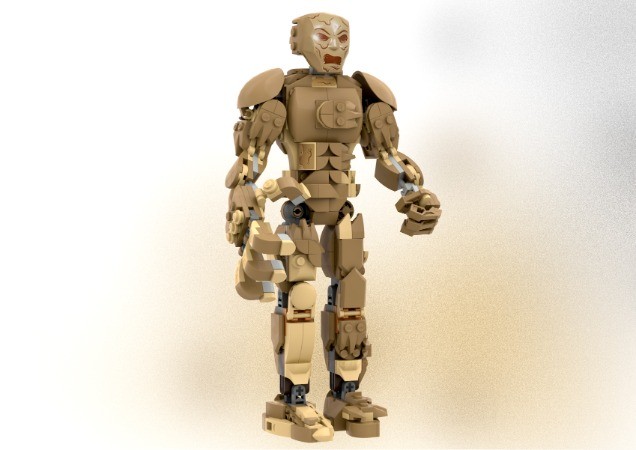 LEGO MOC Sandman Legs for set 76280 buildable figure by cheesebricks ...