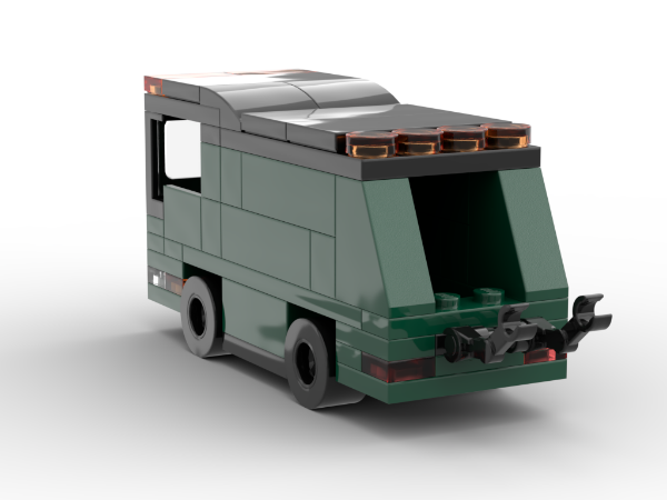 LEGO MOC Garbage Collector by P4tp4t | Rebrickable - Build with LEGO