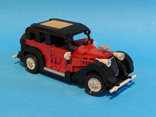 LEGO MOC 30s Ford V8 by williweb | Rebrickable - Build with LEGO