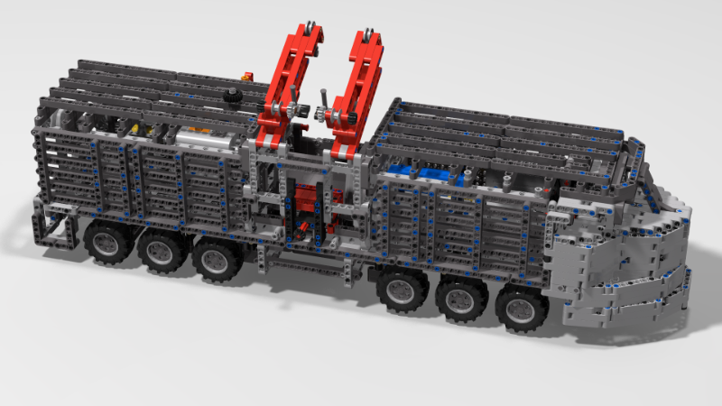 LEGO MOC-220883 Apocalyptic Land Train Engine by Luna_ | Rebrickable ...