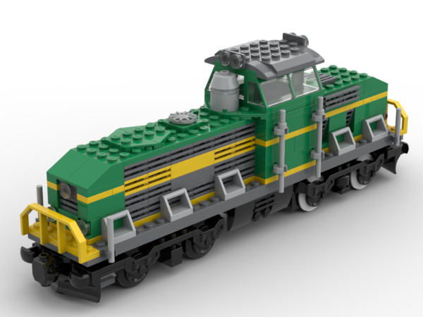 LEGO MOC-187261 60198 Locomotive Alternative Build by ALbrix ...
