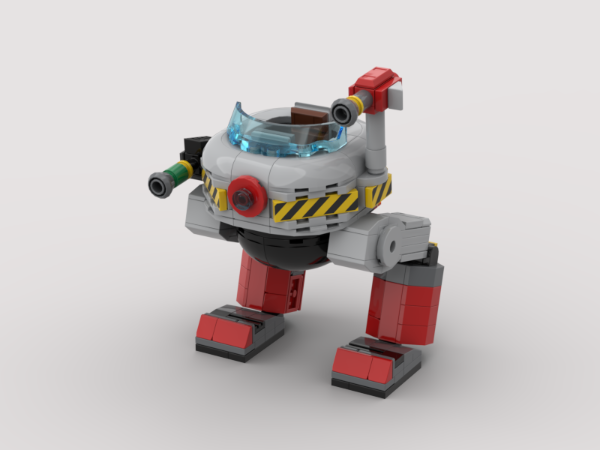 LEGO MOC Sonic Adventure 2 SA2 Dr. Eggman Eggwalker Mech by dreesejones ...