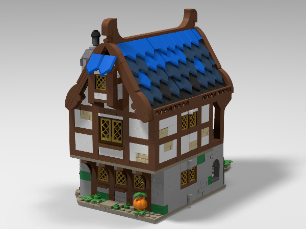 LEGO MOC Small scale model of Blacksmith (21325) by elvarim ...