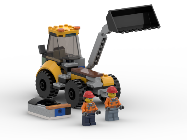 LEGO MOC Construction Digger with lifting platform by P4tp4t ...