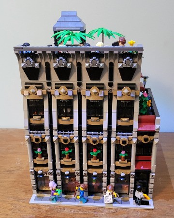 LEGO MOC The Office Office Building by TUFKAT | Rebrickable - Build ...