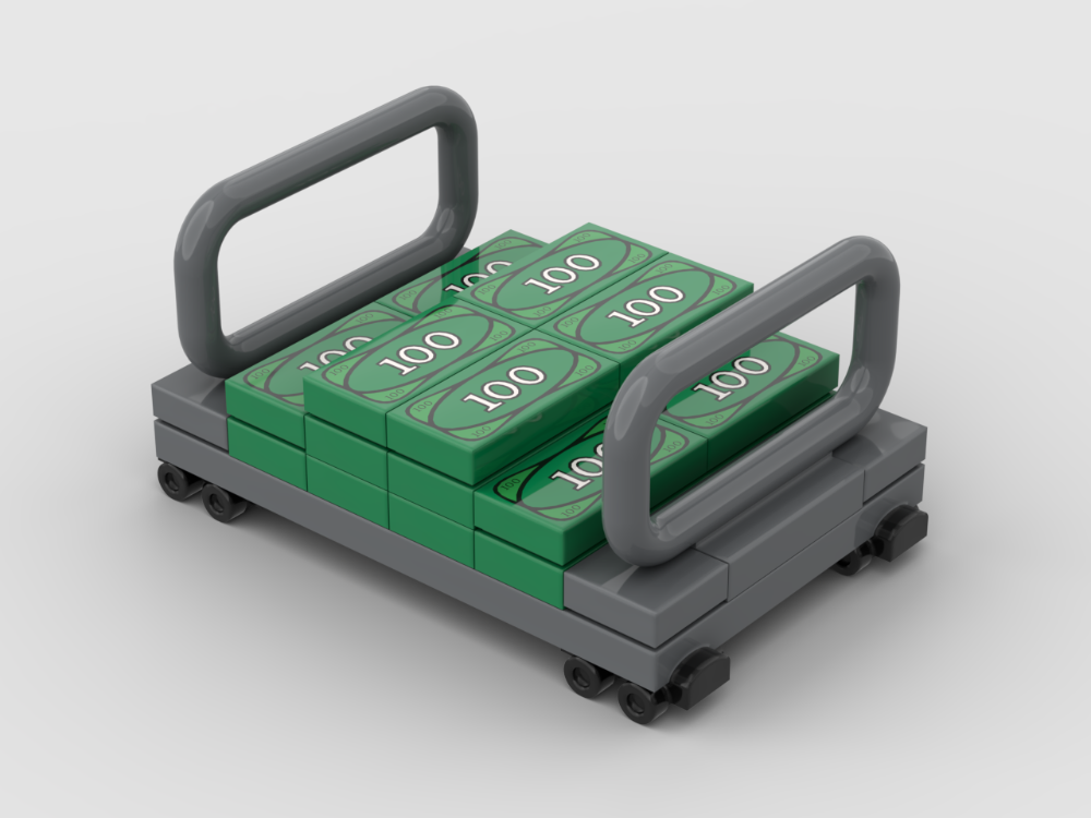 LEGO MOC-245158 Ingot Cart – CB010 by cfrBernard | Rebrickable - Build ...